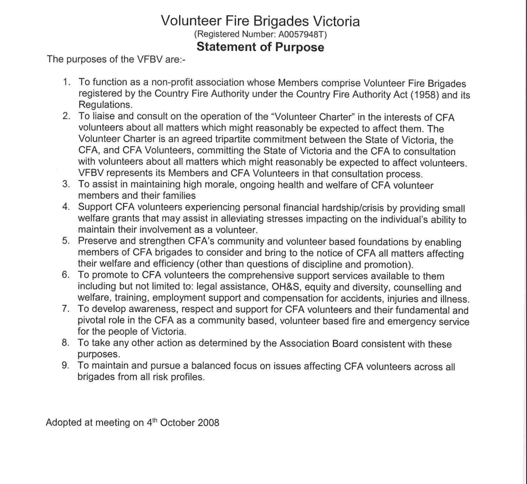 Membership of the VFBV and disciplinary proceedings – Australian ...
